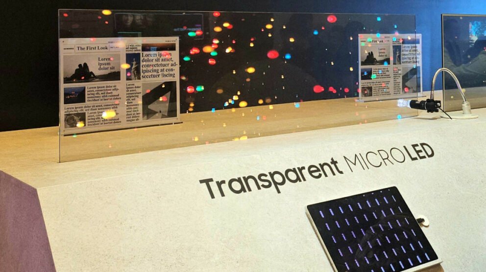CES 2024: Samsung lanza pantalla LED transparente única