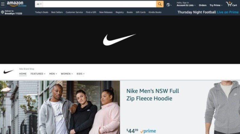 Nike vuelve a Amazon: precios al alza para recuperar ingresos
